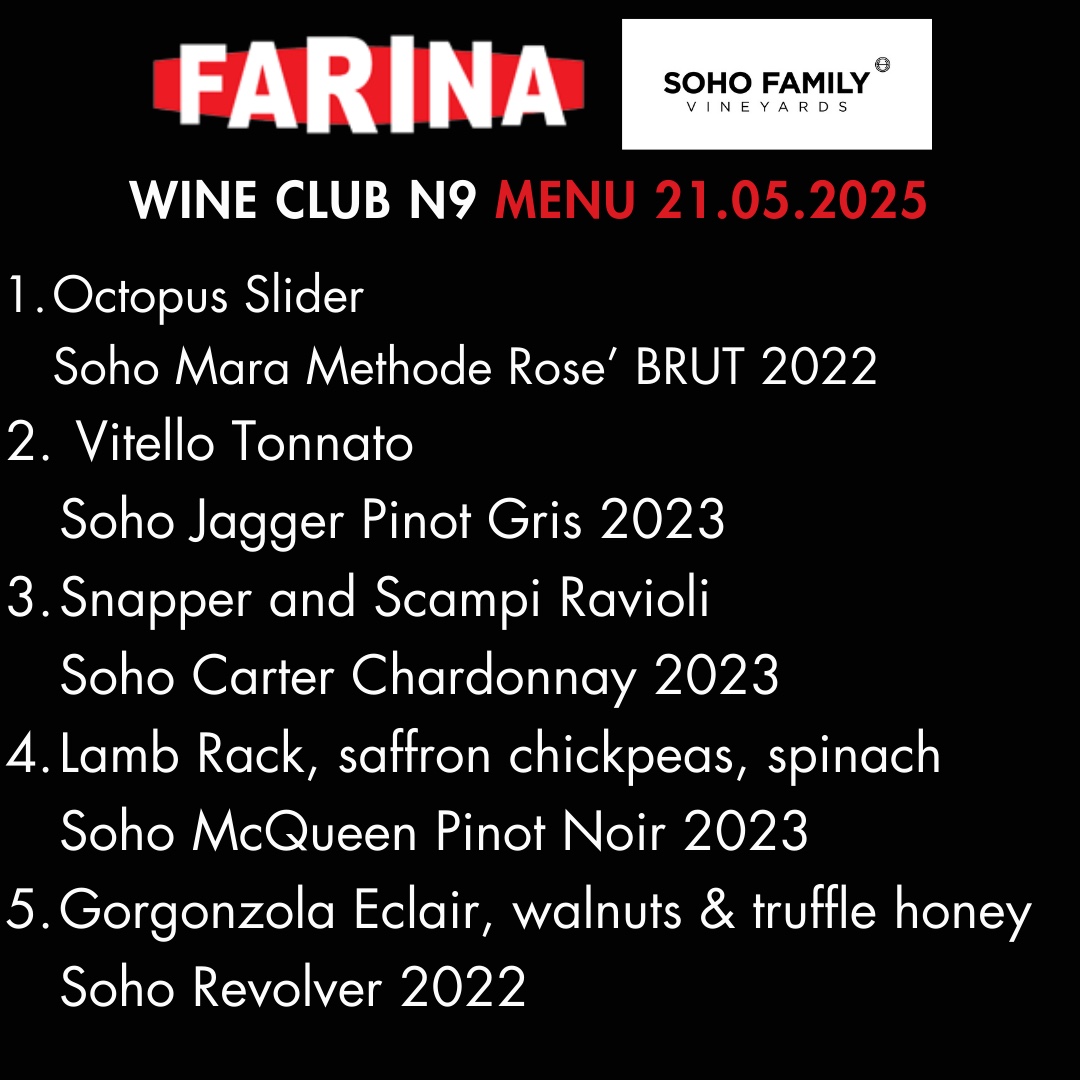 NEWS, EVENTS & RECORDS | Farina Restaurant | Italian Cuisine Ponsonby ...